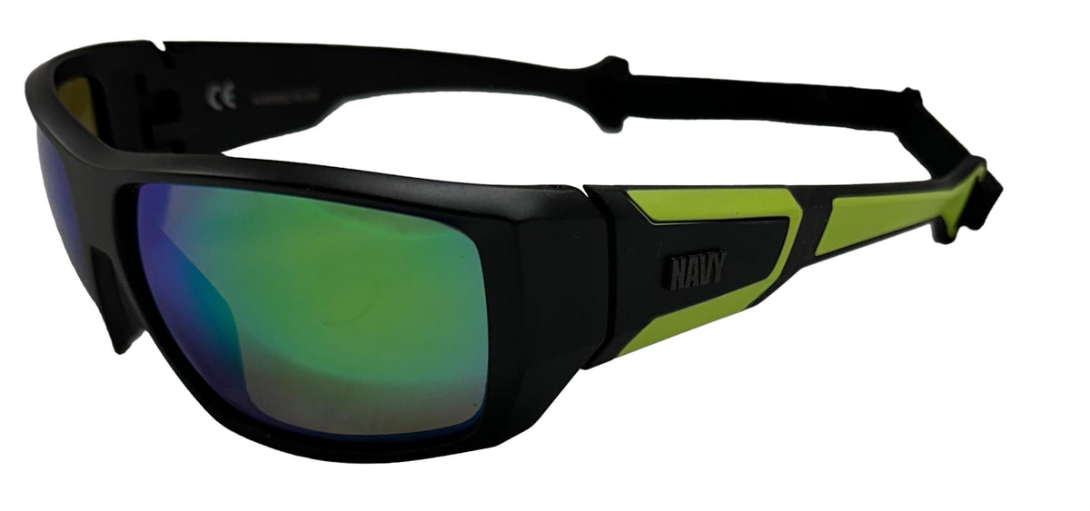 Navy Floating Bat 1 - Solar Bat Floating Polarized Fishing Sunglasses